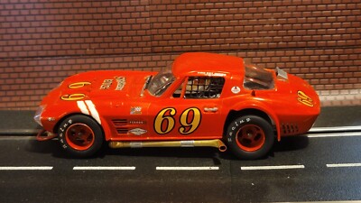 Vintage Corvette Grand Sport 1/24 Slot Car #69 with Extensive Upgrades ...