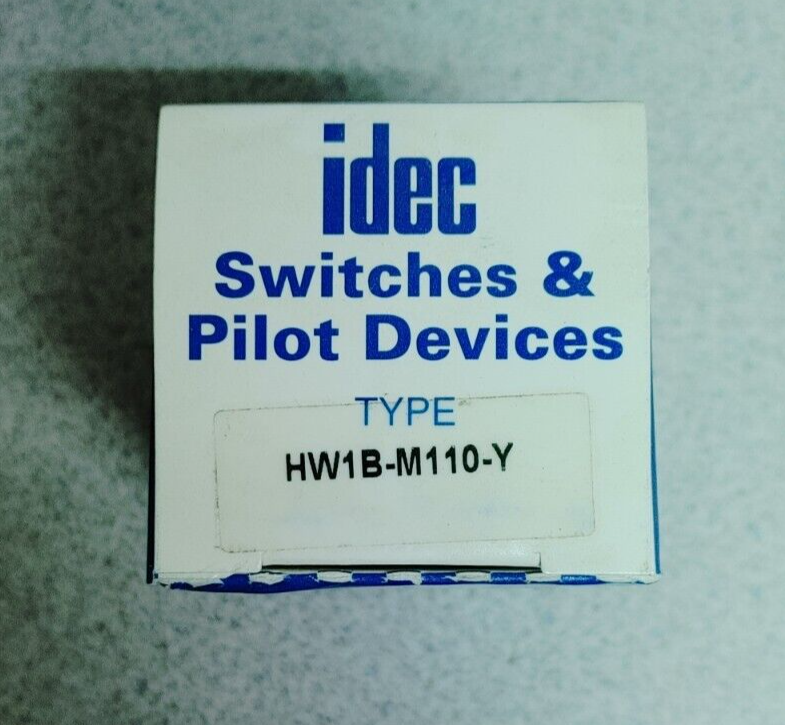 IDEC HW1B-M110-Y YELLOW PUSH BUTTON NEW!! QUANTITY!! WOW!! | eBay
