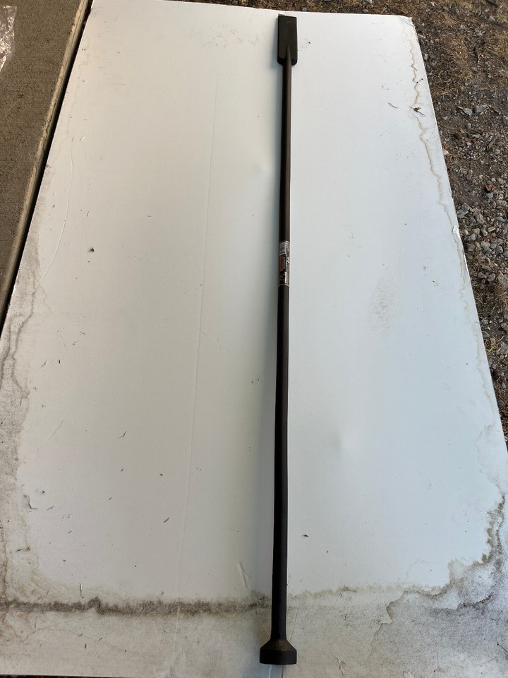 69" Chisel Digging Bar Tamping Cut Tree Roots Fence Post Hole Prying ...