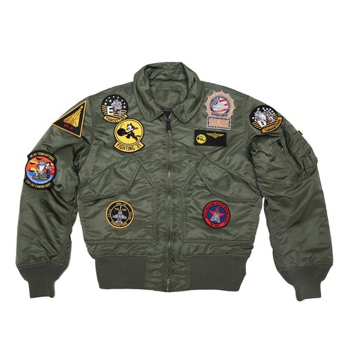 Set US Pilot Jacket Patches CVW-14 F14 VF-31 Tomcatters Top Gun Patch ...