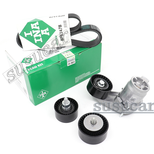 OEM INA 11288604266 Belt Tensioner Pulley Kit For BMW N55 F01 F30 3.0L ...