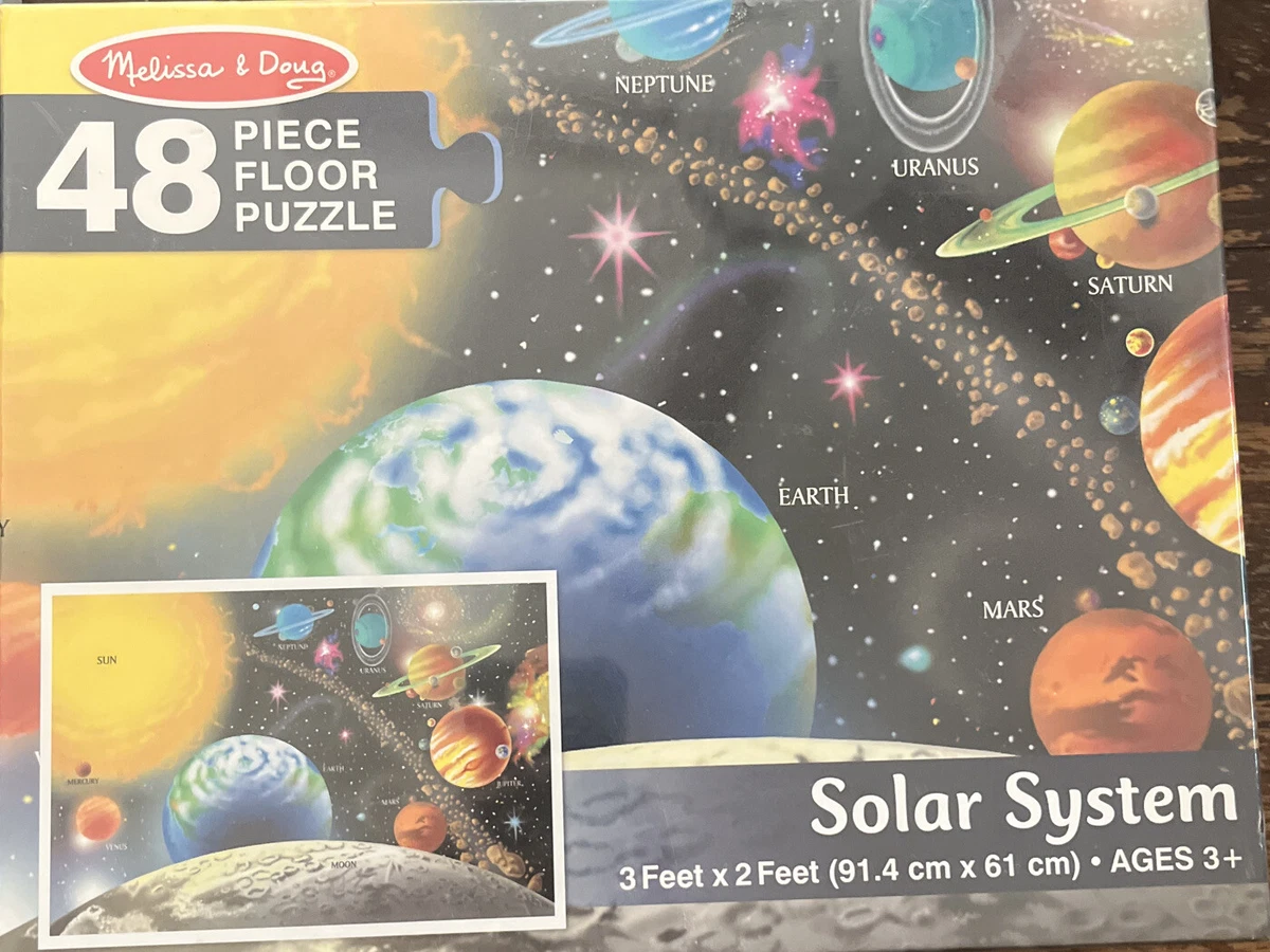 Giant Floor Puzzle Solar System