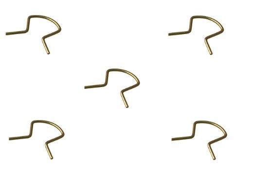 5 x Door Window Crank Retainer Roll Up Winder Handle Retaining Clips ...