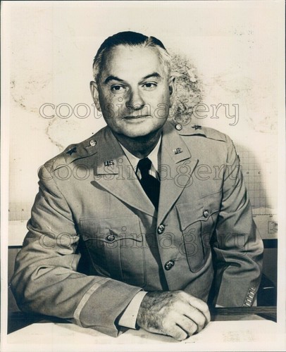 1952 Press Photo Brigadier General Charles Dasher Jr in Uniform | eBay