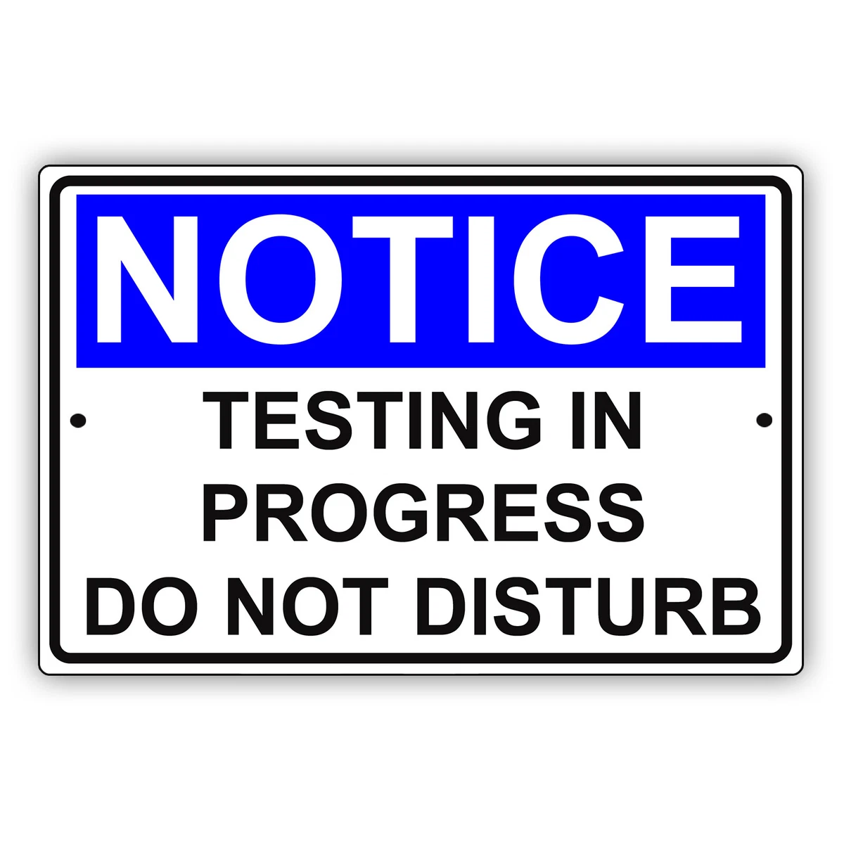 Testing Please Do Not Disturb