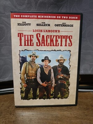 Louis L'Amour's The Sacketts, Good DVD, Sam Elliott, Tom Selleck, Glenn ...