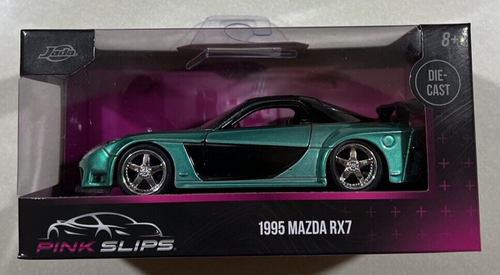 NEW 2024 JADA PINK SLIPS 1995 MAZDA RX-7 mint Green 1/32 | eBay