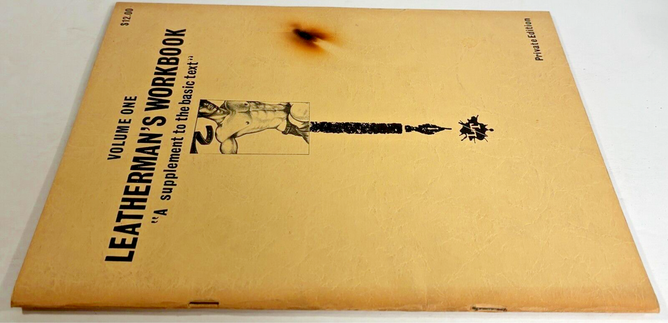 Leatherman's Workbook Gay Adult Magazine Vol.1 Larry Townsend Private ...