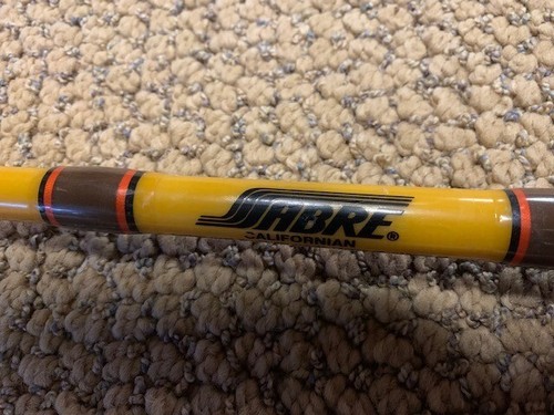VINTAGE SABRE CALIFORNIAN 5 FOOT 6 INCH 30 TO 80 POUND RATED FISHING ...