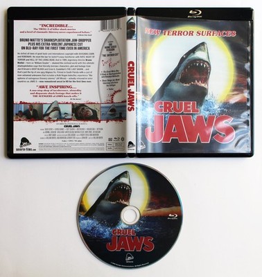 CRUEL JAWS blu-ray 2020 Severin Films BRUNO MATTEI includes 2 verions ...