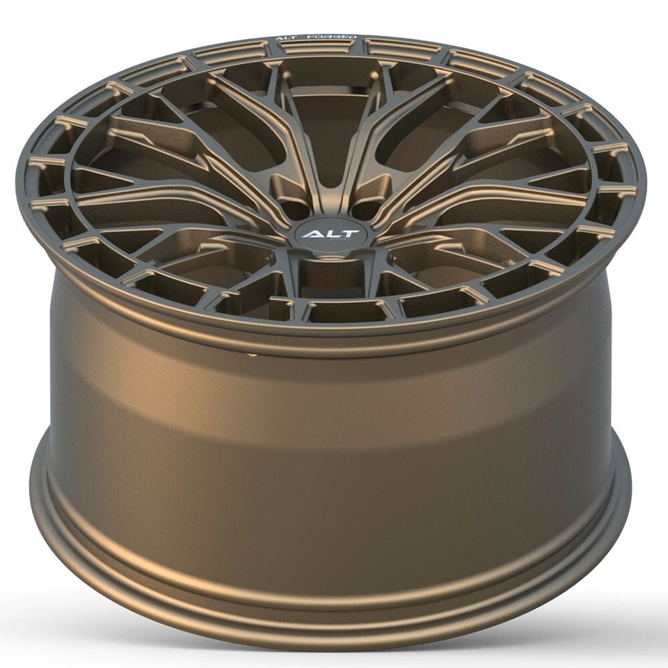 19" 20" ALT RSL-10 Forged Satin Bronze Wheels for Corvette C8 Stingray ...