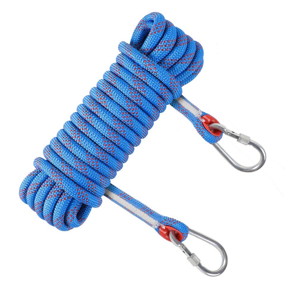 3300lbs Climbing Rope Dynamic Rock-Climbing Escape Rope Rescue ...
