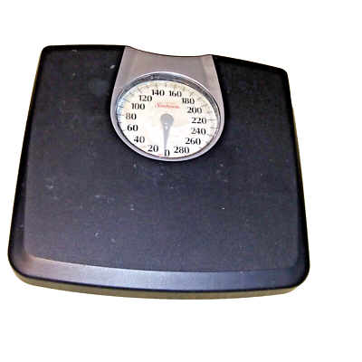 Sunbeam Bathroom Scale Sunbeam Analog Bathroom Dial Scale, Weight