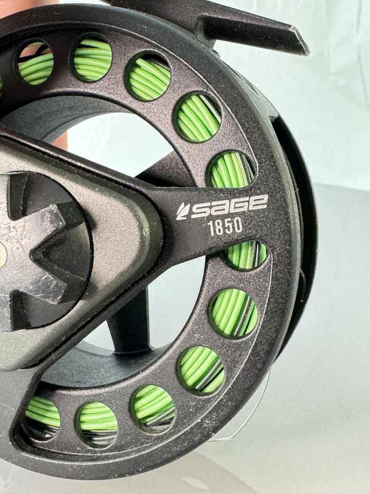 Sage 1850 Fly Reel Used With Pouch | eBay