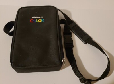 Nintendo Gameboy Color Travel Carrying Case Bag Zipper Pouch Shoulder ...