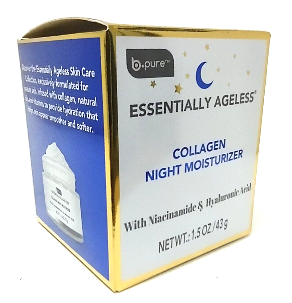 2x Essentially Ageless Collagen Nourishing & Night Moisturizer Niacinamide 1.5oz | eBay