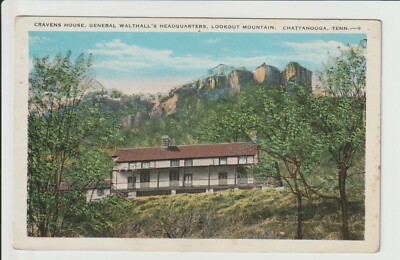 Chattanooga Tennessee Cravens House Walthall Lookout Mountain 1920 era ...