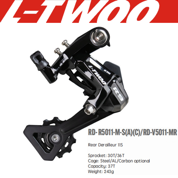 LTWOO R9 2x11 Speed Carbon Shifters & Front/Rear Derailleurs Groupsets ...