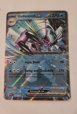 Golisopod EX Paradox Rift Pokemon Card NM | eBay