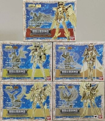 Saint Seiya Myth Cloth God Cloth 5 Piece Set Brand New Sealed Read ...