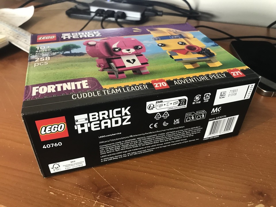 Lego 40760 Adventure Peely & Cuddle Team Leader. Fornite Lego ...