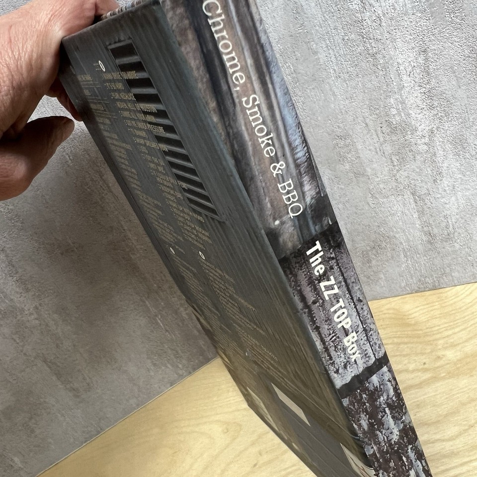 ZZ Top Chrome, Smoke & BBQ 4 CD Box Set Book and Flipbook | eBay