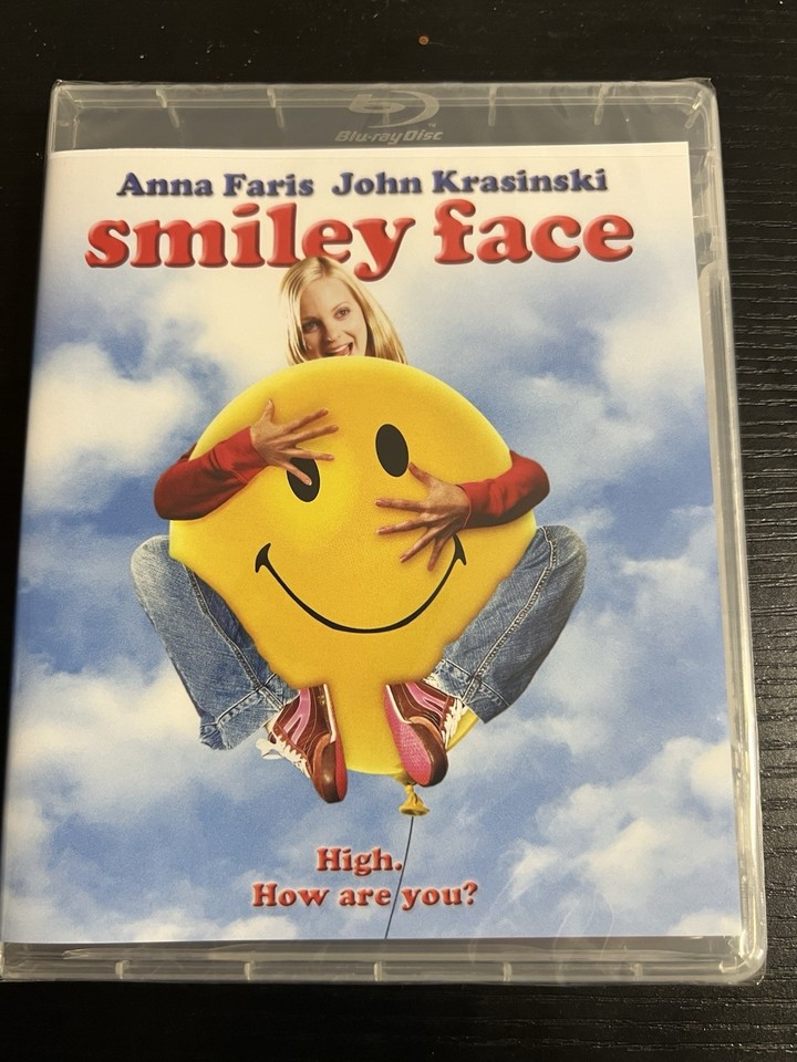 Smiley Face (Blu-ray, 2007) w/Slipcover New Sealed Anna Faris | eBay