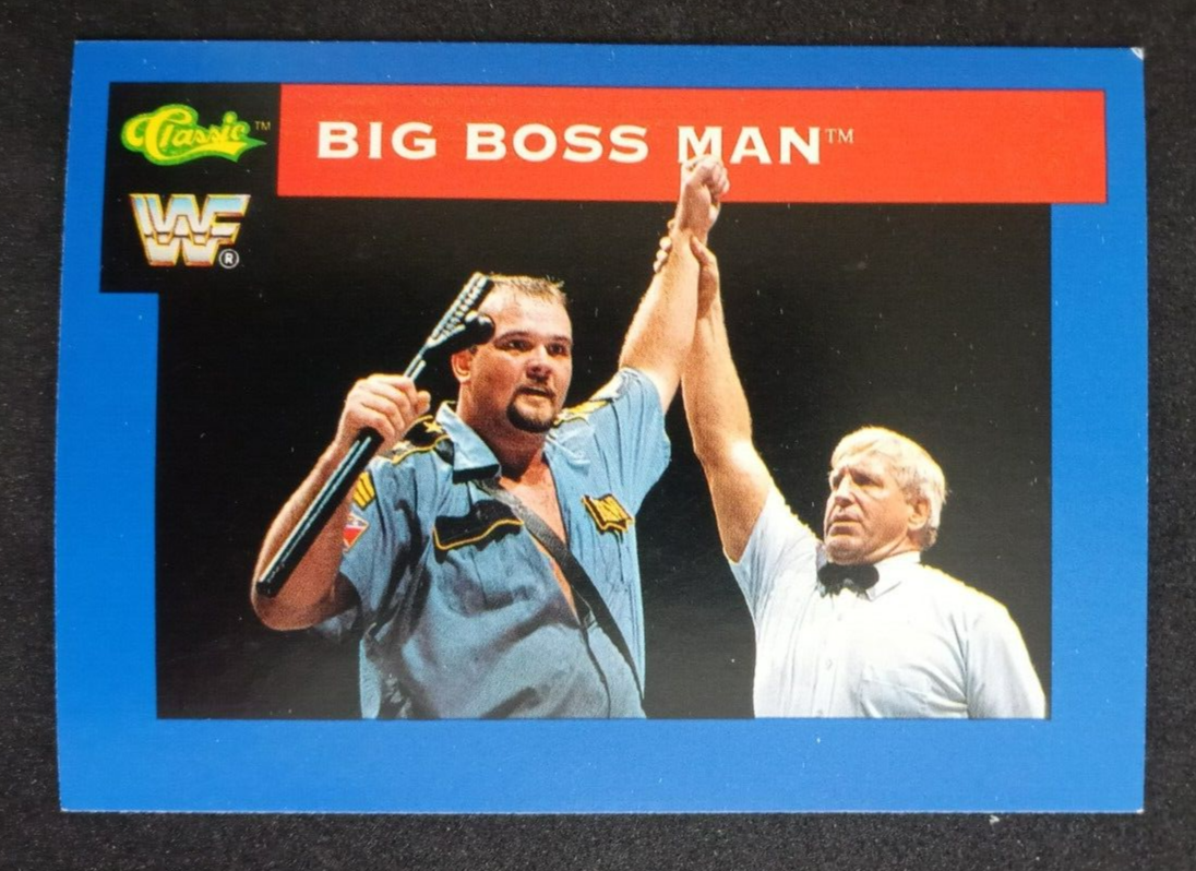 1991 Classic WWF Big Boss Man #115 | eBay