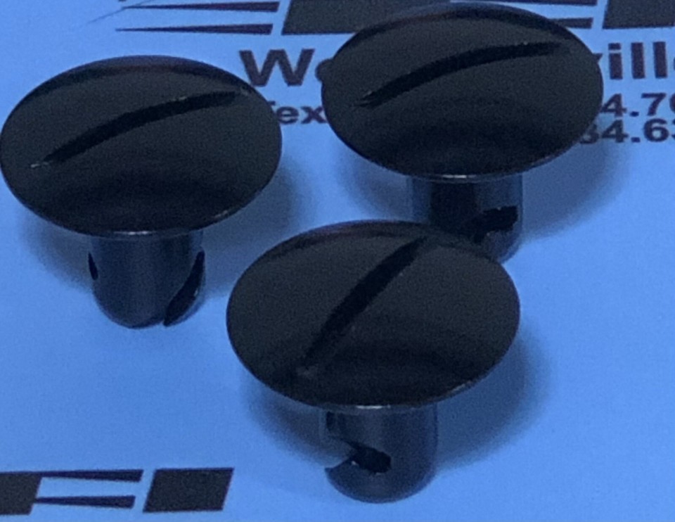 ANODIZED ALUMINUM DZUS FASTENERS - BLACK - 7/16” - .500 - LARGE HEAD | eBay