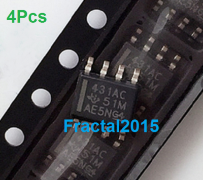 4 PCS TL431ACDR TL431ACD TL431AC 431AC SOP8 | eBay