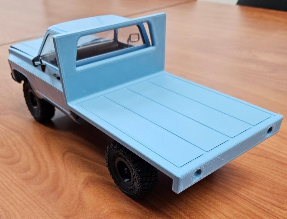 Custom 1:18 Scale Flatbed FMS K10 FCX18 | eBay