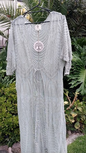 Lace Isabella The Label Cover Up-BNWTs-kimono Light Green-elegant ...