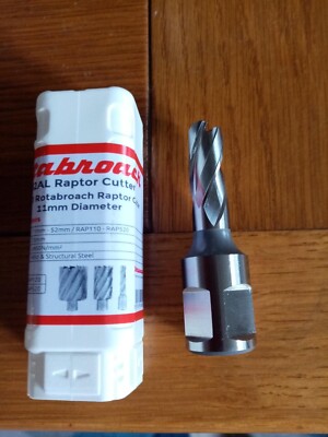 Rotabroach 11mm short series Mag Drill Cutter. 25mm length. boxed. Inc ...