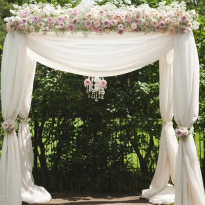 Canopy Frame Wedding Backdrop Stand Height Adjustable 9.8ft for Party ...