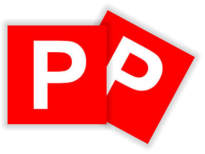 P plate stickers RED, decal Brand NEW 100% legal x2 pack STICK ON Not ...