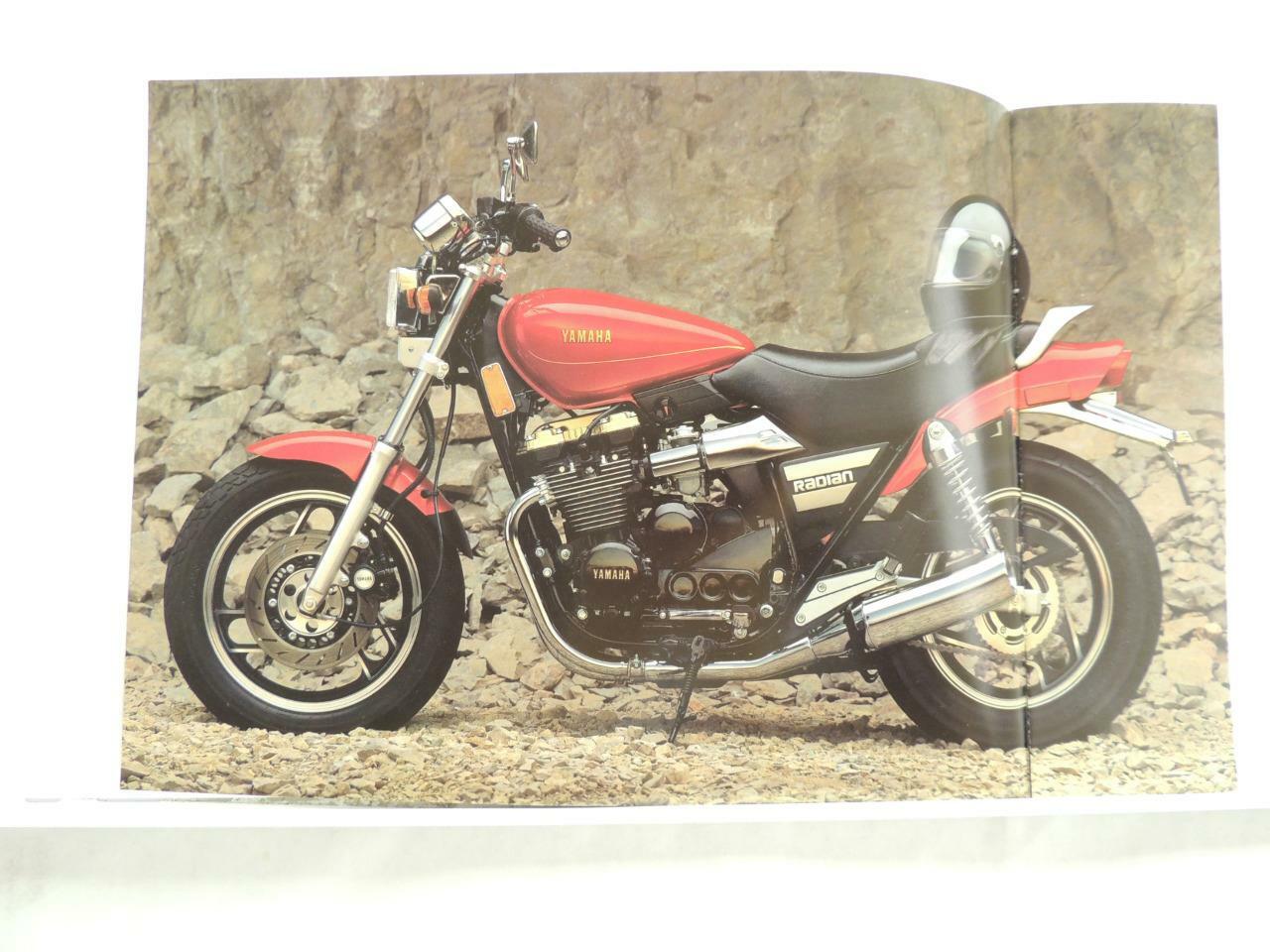 Yamaha Radian Motorcycle Brochure B6422 | eBay