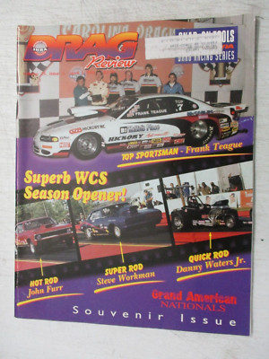 IHRA DRAG REVIEW MAGAZINE APRIL 1, 1996 FRANK TEAGUE JOHN FURR DANNY ...