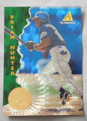 1995 Pinnacle Museum Collection #164 Brian Hunter Houston Astros ...