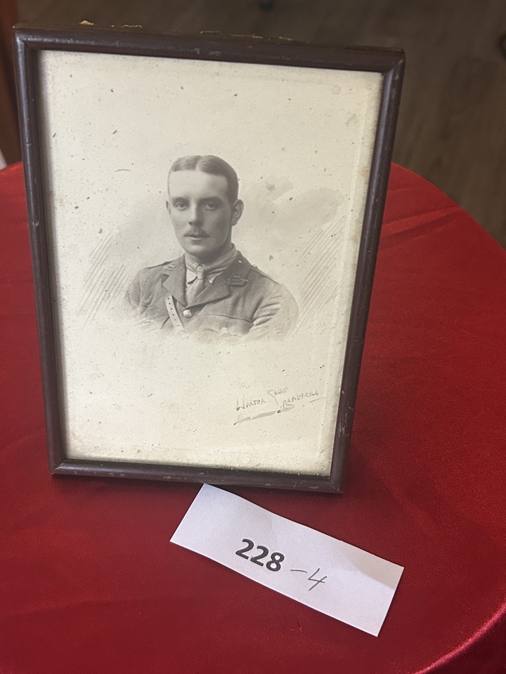 228-5 WW1 office photo and his dated numbered Whistle (Queens) | eBay