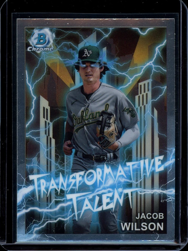 2023 Bowman Draft Chrome ~ Jacob Wilson ~ Transformative Talent ...