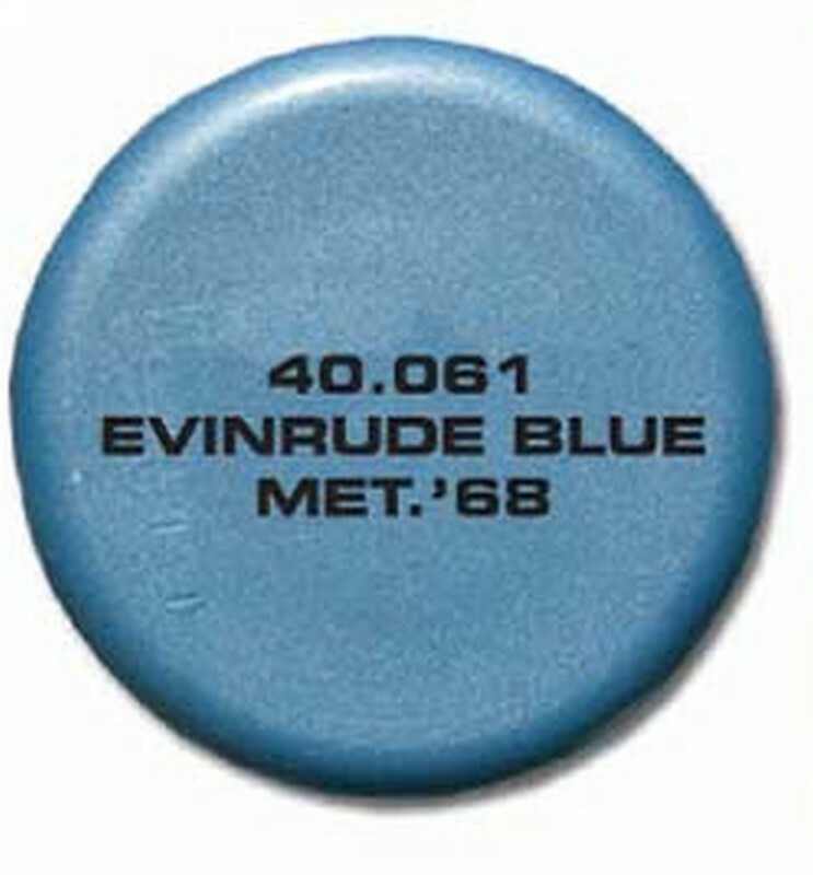 TK Marine Spray Paint - Evinrude Light Blue 1969-1982. 400ml Aerosol ...