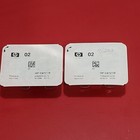LOT of 2 Genuine HP Invent Ink Cartridge 02 Black C8721W New for HP ...