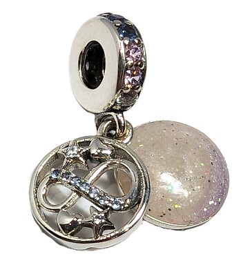 Authentic Pandora Charm, Glittering Infinity Hearts and Stars Dangle ...