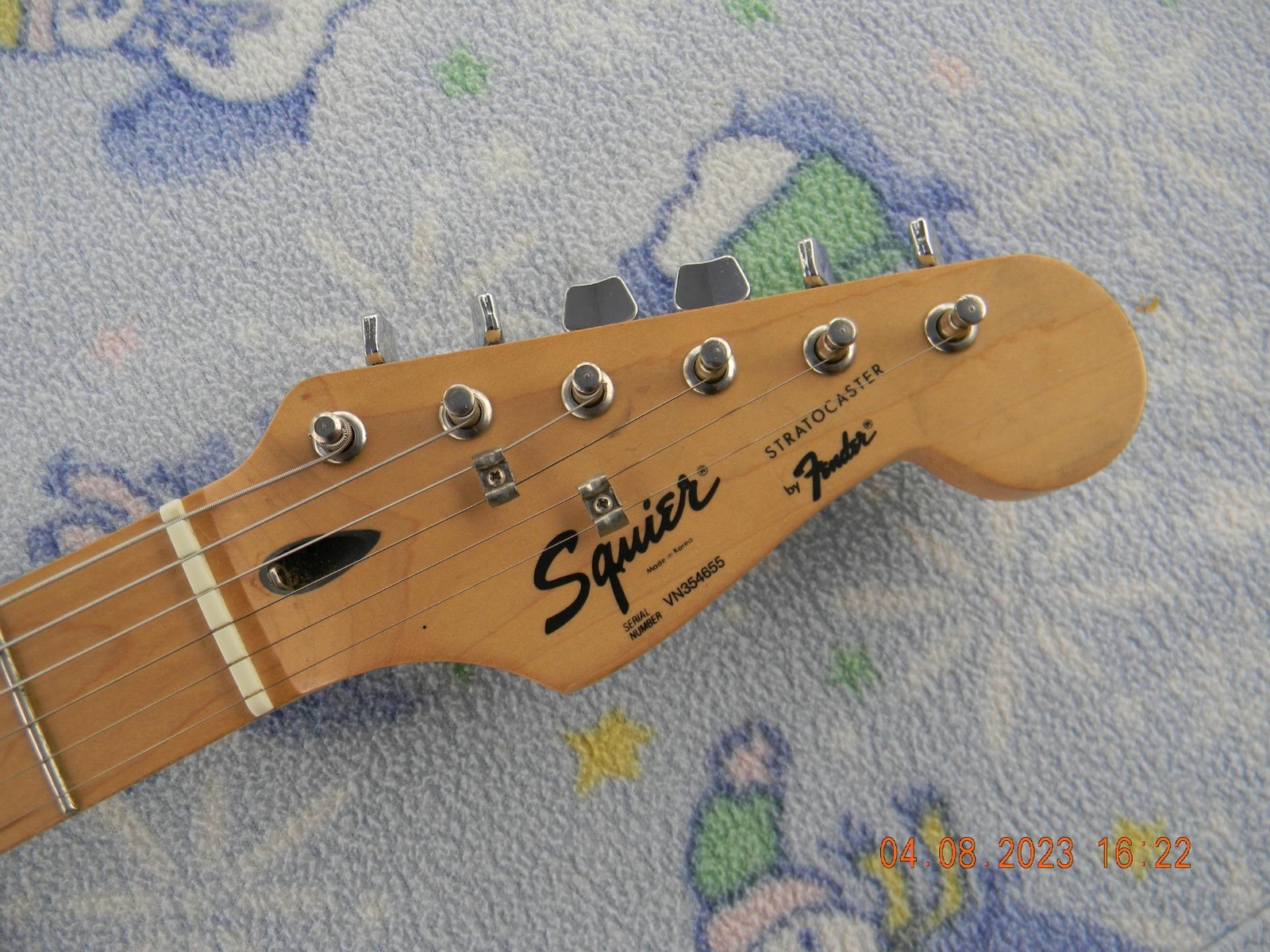 1993 Korean Made Squier SSH Stratocaster All Original Except Whammy Bar, Nice | eBay
