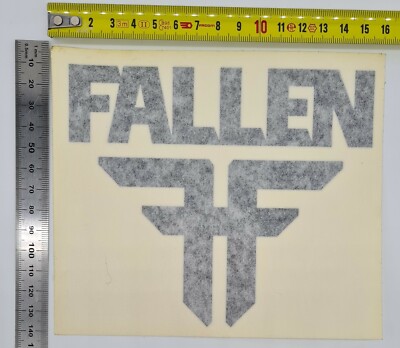 Sticker Rare Fallen Footwear genuine autocollant original skateboard ...