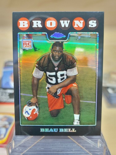 Beau Bell RC - 2008 Topps Chrome Black Refractor #TC248 - Cleveland ...