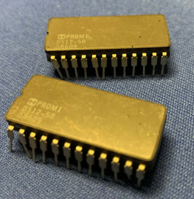 PROM1-0512-5B HARRIS VINTAGE 1986 PROM 24-Pin CERDIP Rare LAST ONES QTY ...