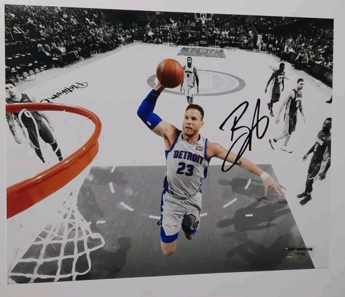 Blake Griffin Dunking Auto Autograph 8x10 Signed Clippers Gift | eBay