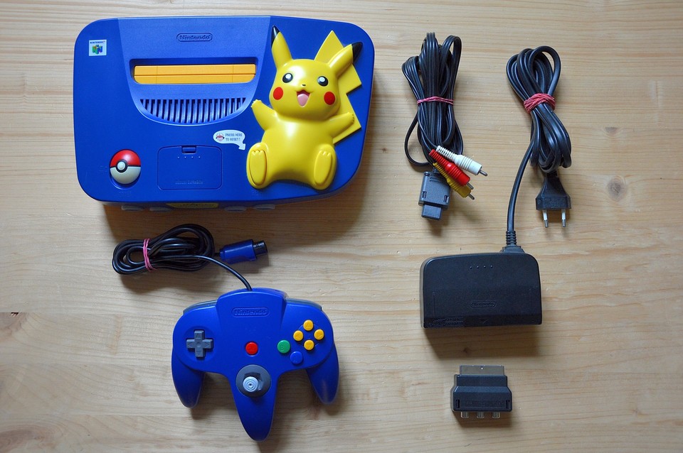 N64 - Nintendo 64 Konsole Pokémon Pikachu mit Original Controller | eBay