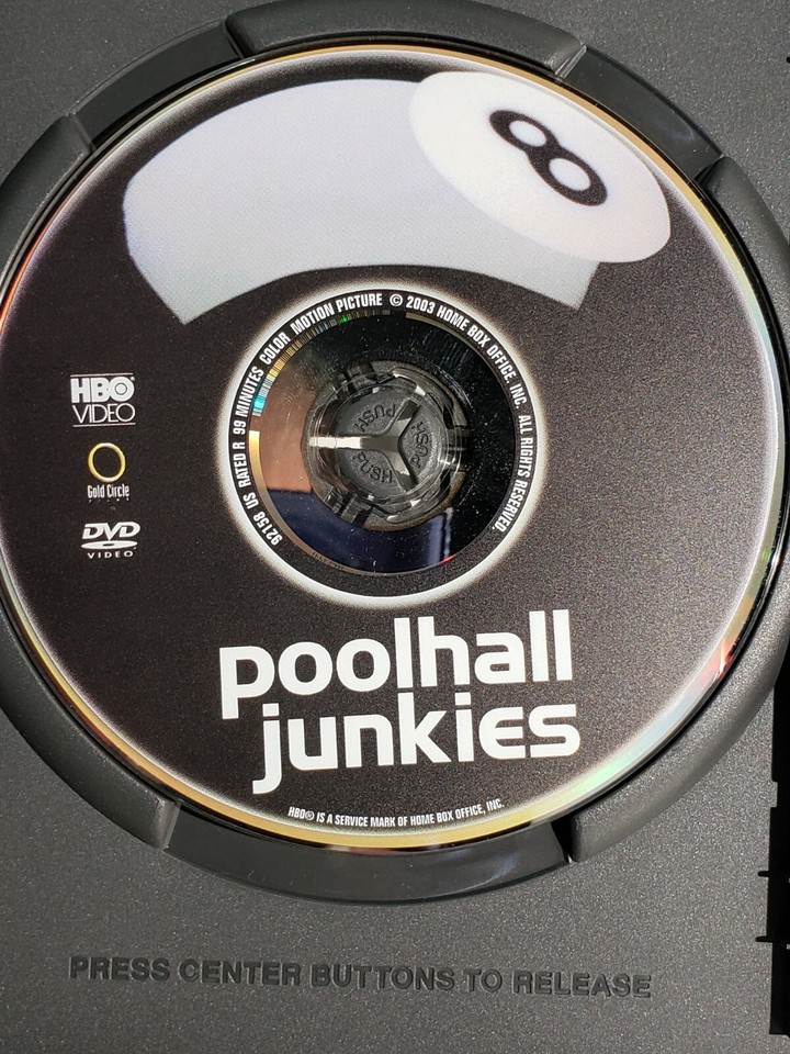 Poolhall Junkies DVD 2003 Being Hooked On The Game Could Cost You Your ...